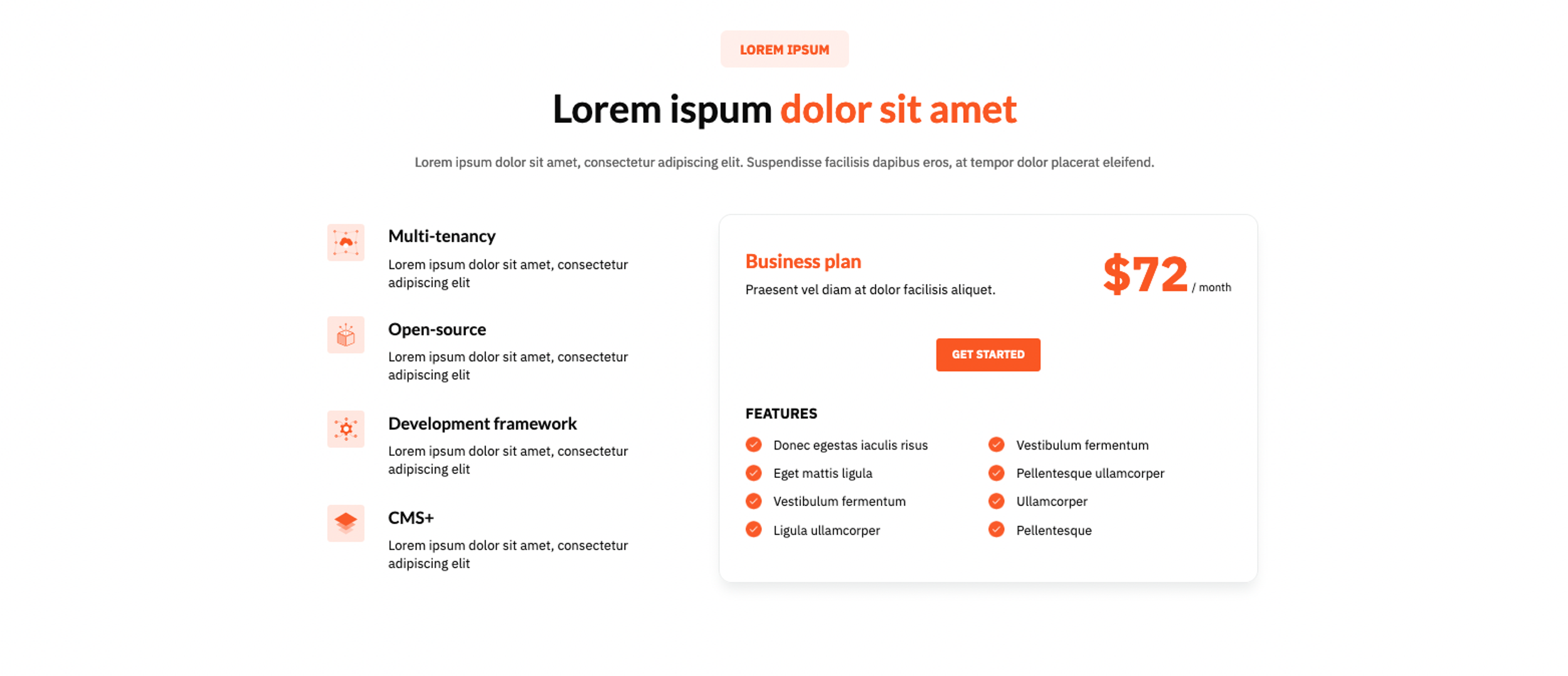 Pricing Blocks for Webiny Page Builder